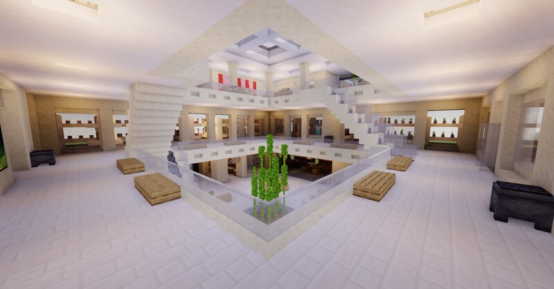 Modern mall Minecraft Map