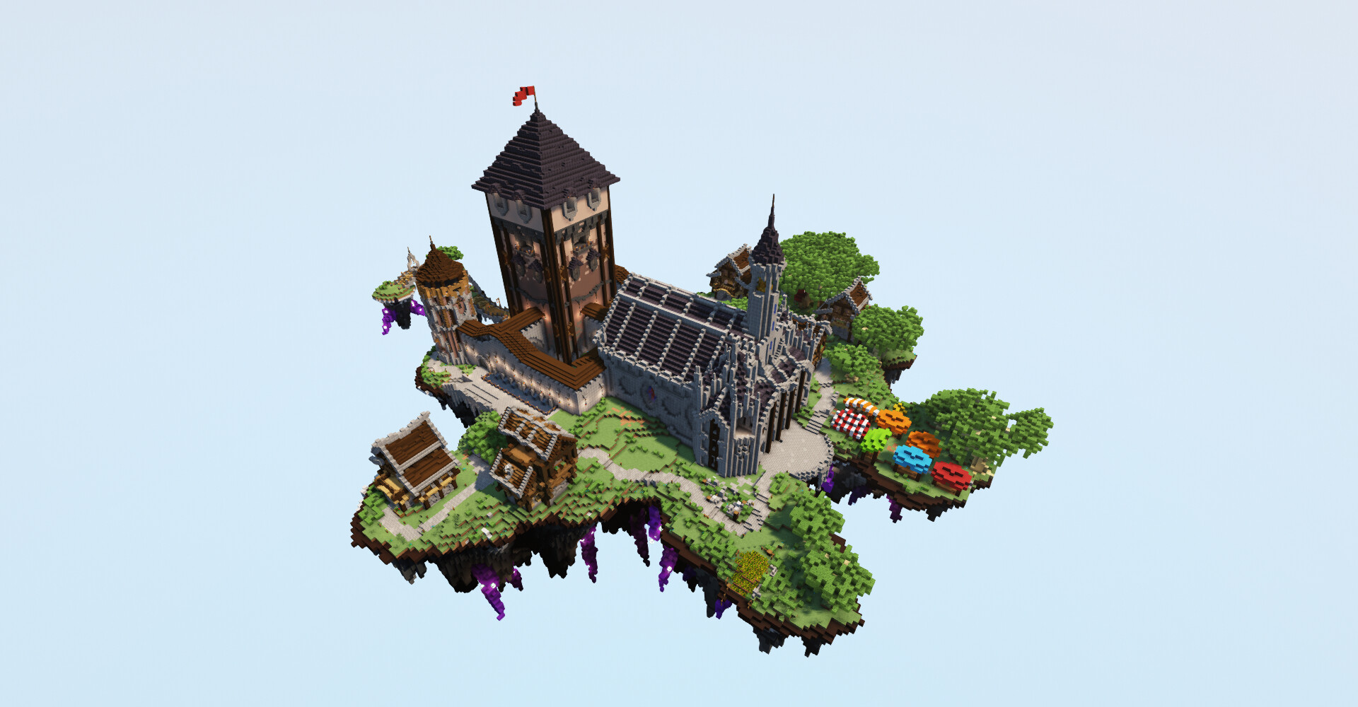 Medieval Skyblock Minecraft Map
