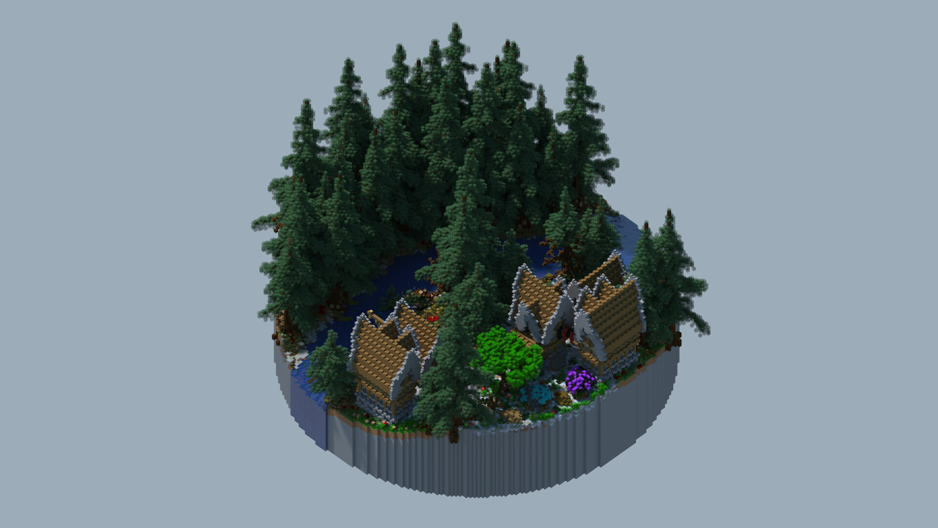 Lumberyard | Java Edition | 1.12+ | Small Map Minecraft Map