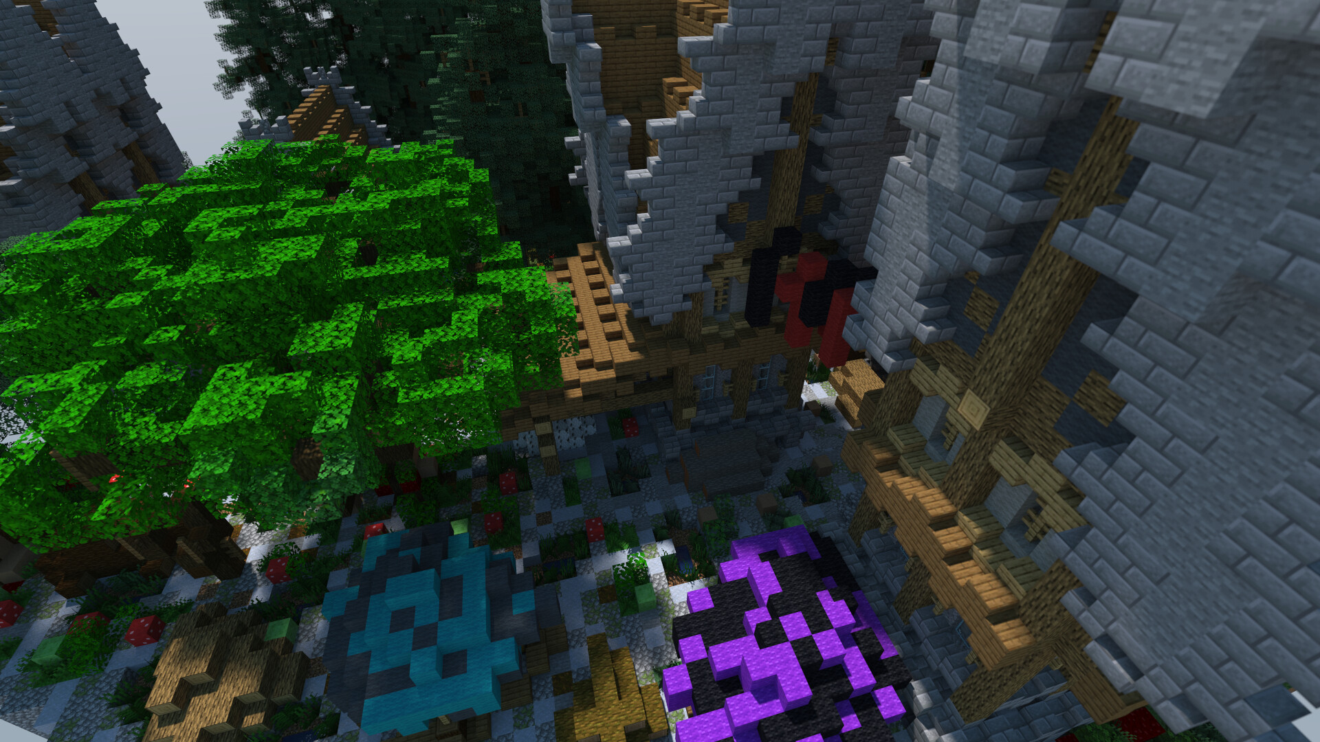 Lumberyard | Java Edition | 1.12+ | Small Map Minecraft Map