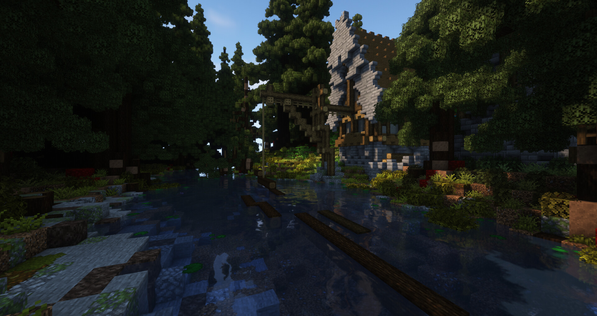 Lumberyard | Java Edition | 1.12+ | Small Map Minecraft Map