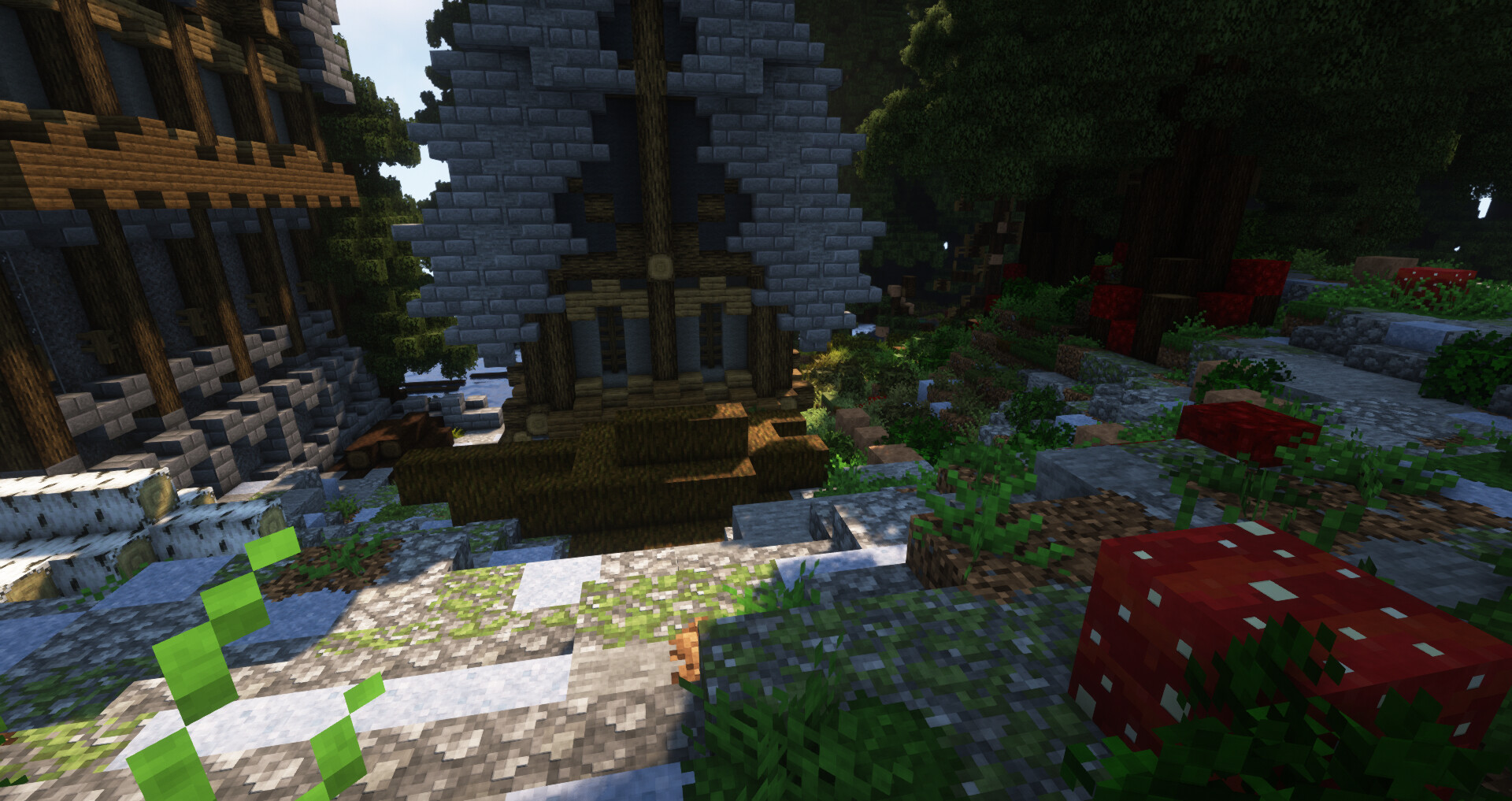 Lumberyard | Java Edition | 1.12+ | Small Map Minecraft Map