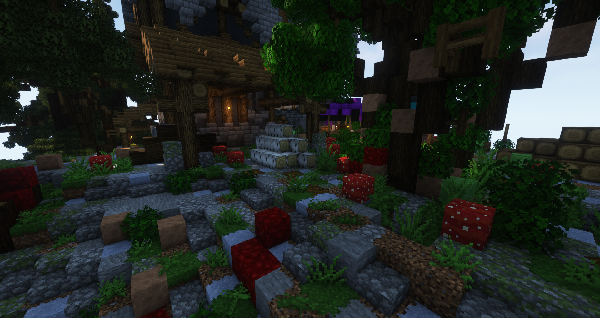Lumberyard | Java Edition | 1.12+ | Small Map Minecraft Map