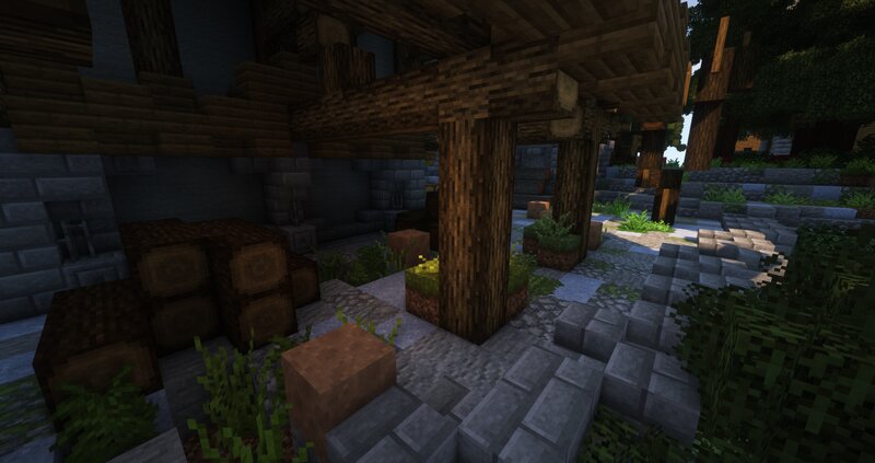Lumberyard | Java Edition | 1.12+ | Small Map Minecraft Map