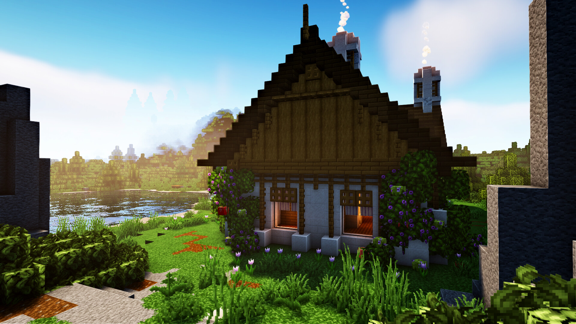 How to build a Large Cottage Minecraft Map