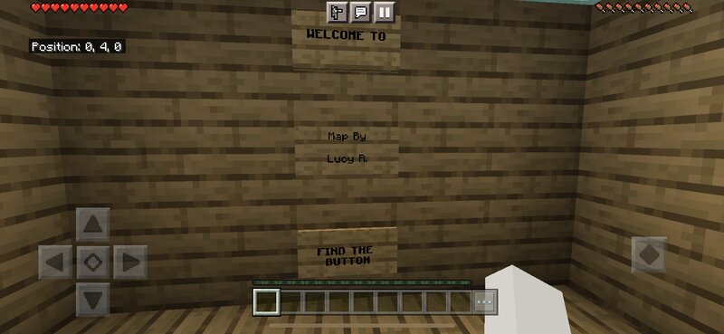 Find the button (5 levels) Minecraft Map