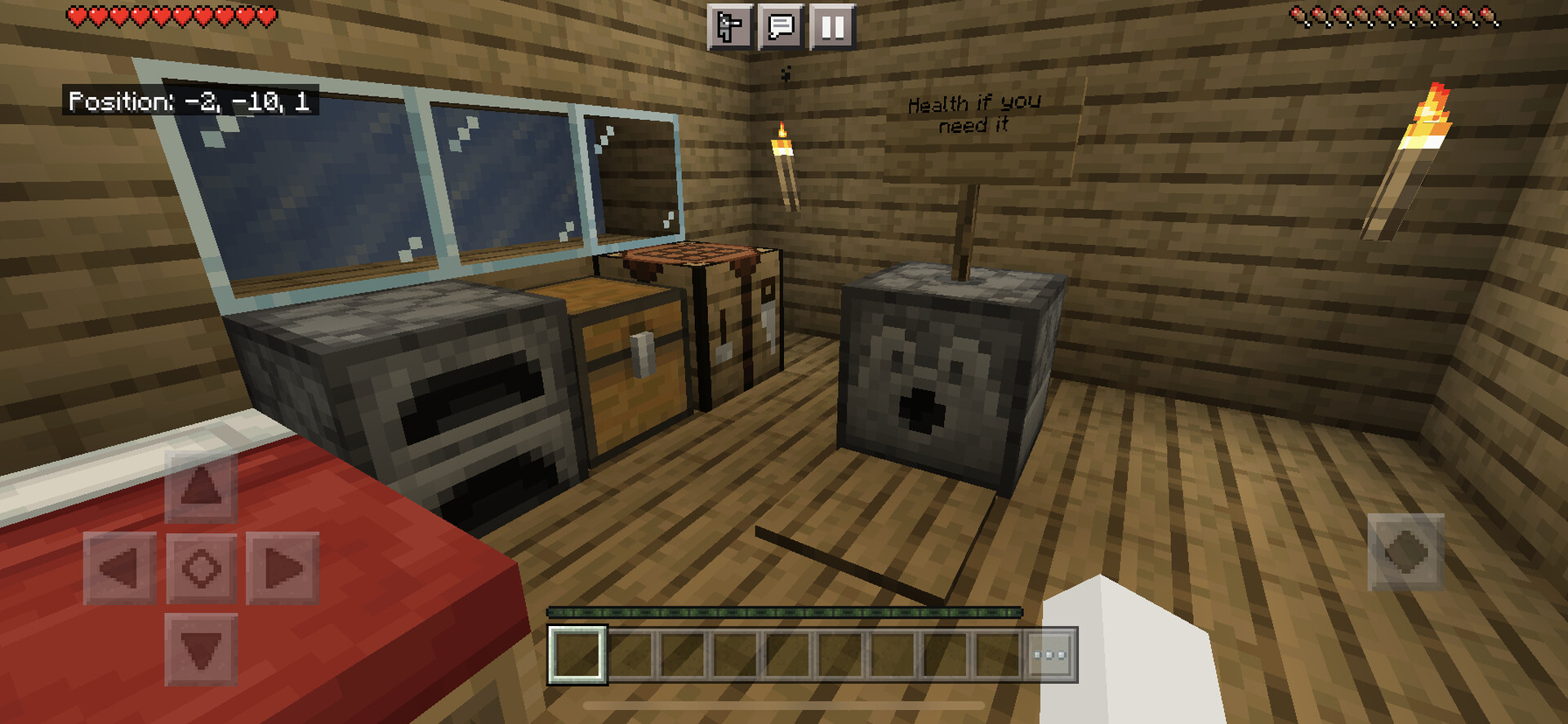 Find the button (5 levels) Minecraft Map