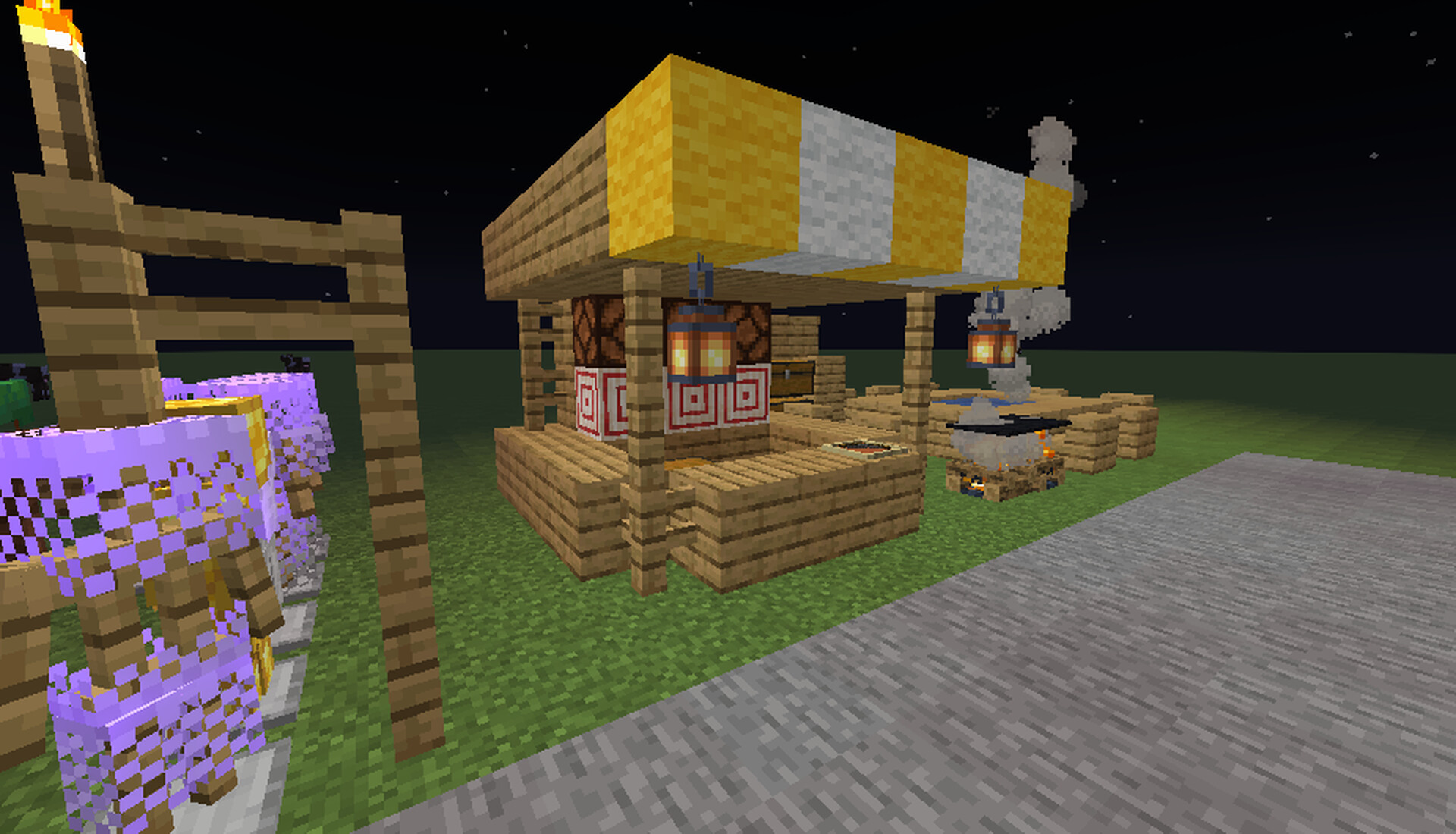 Night market Minecraft Map