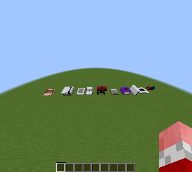 Every Nintendo Home Console Minecraft Map