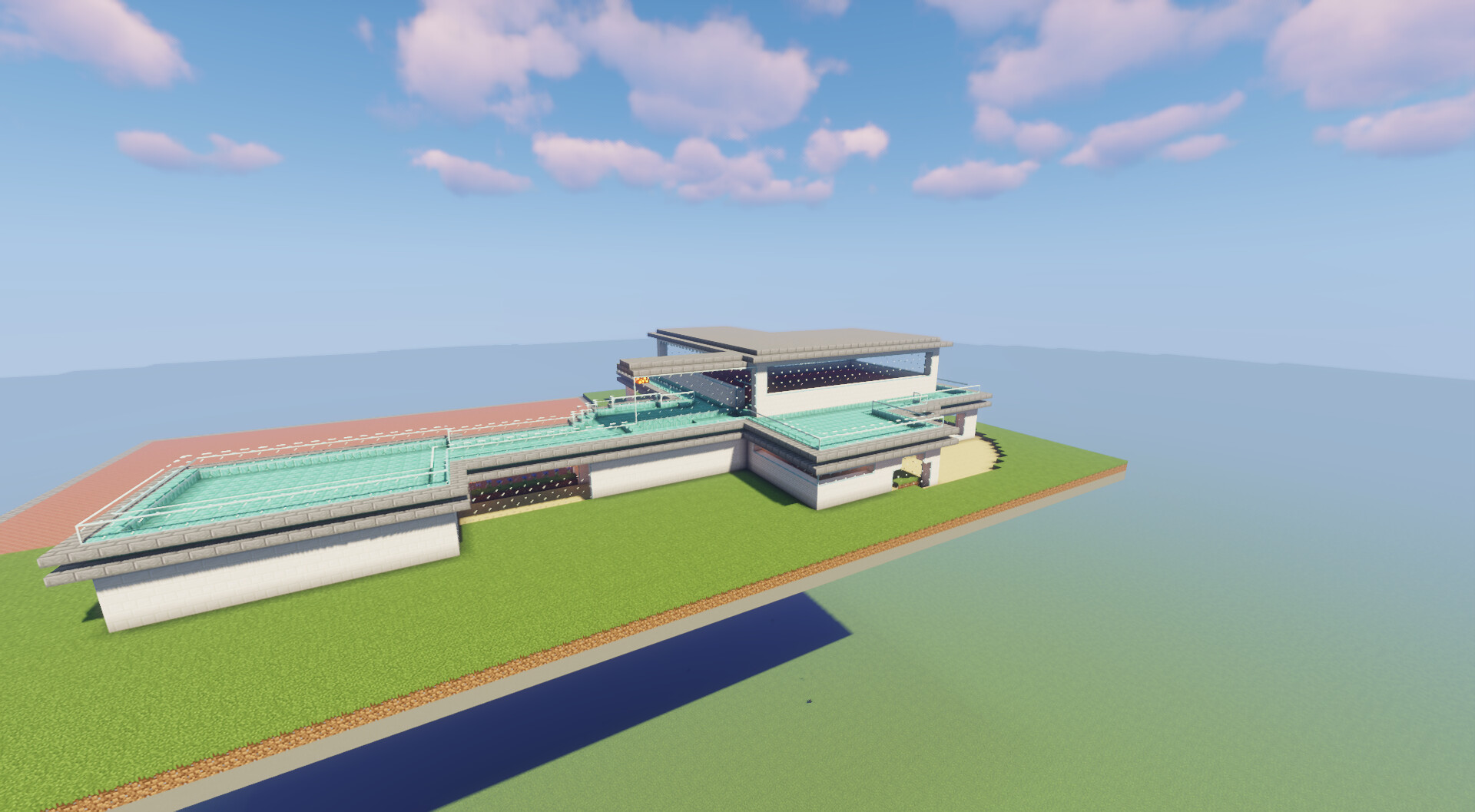 modern house schematic Minecraft Map