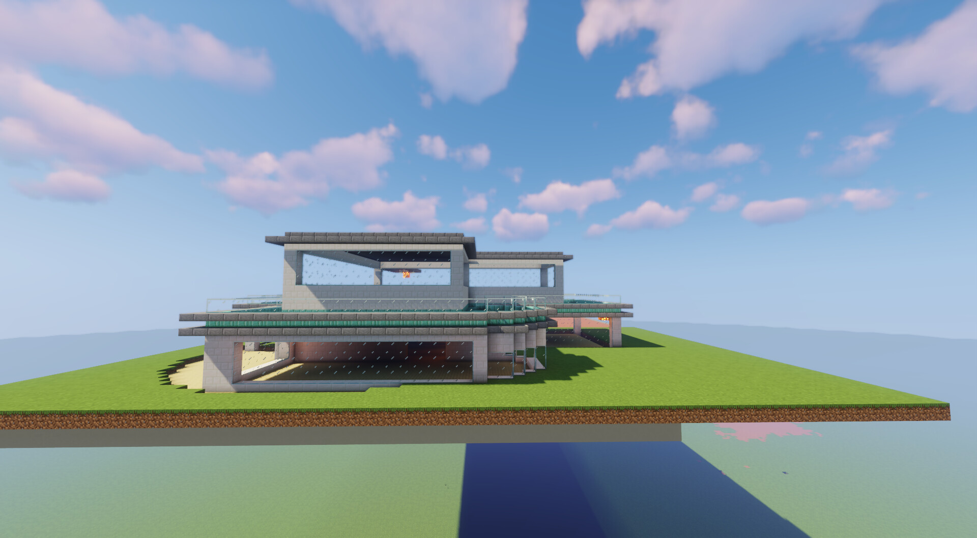 modern house schematic Minecraft Map