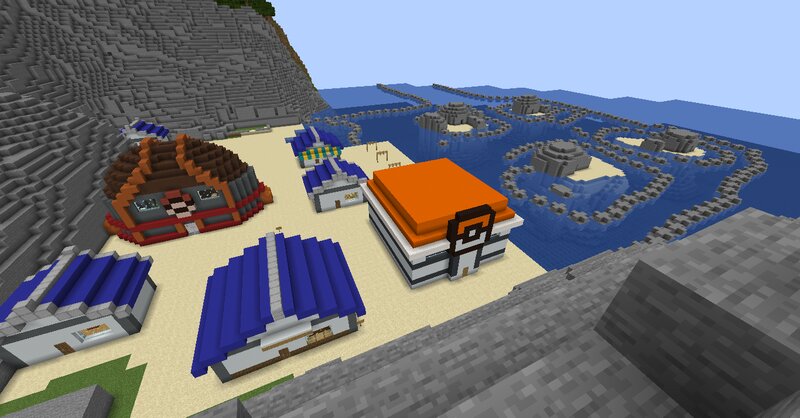Pokémon HeartGold/SoulSilver: Johto and Kanto Minecraft Map