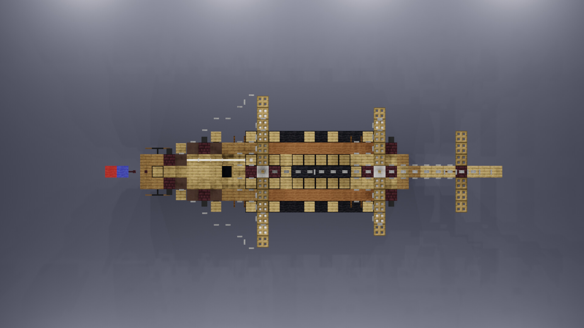 1:1 HMS Ontario Minecraft Map