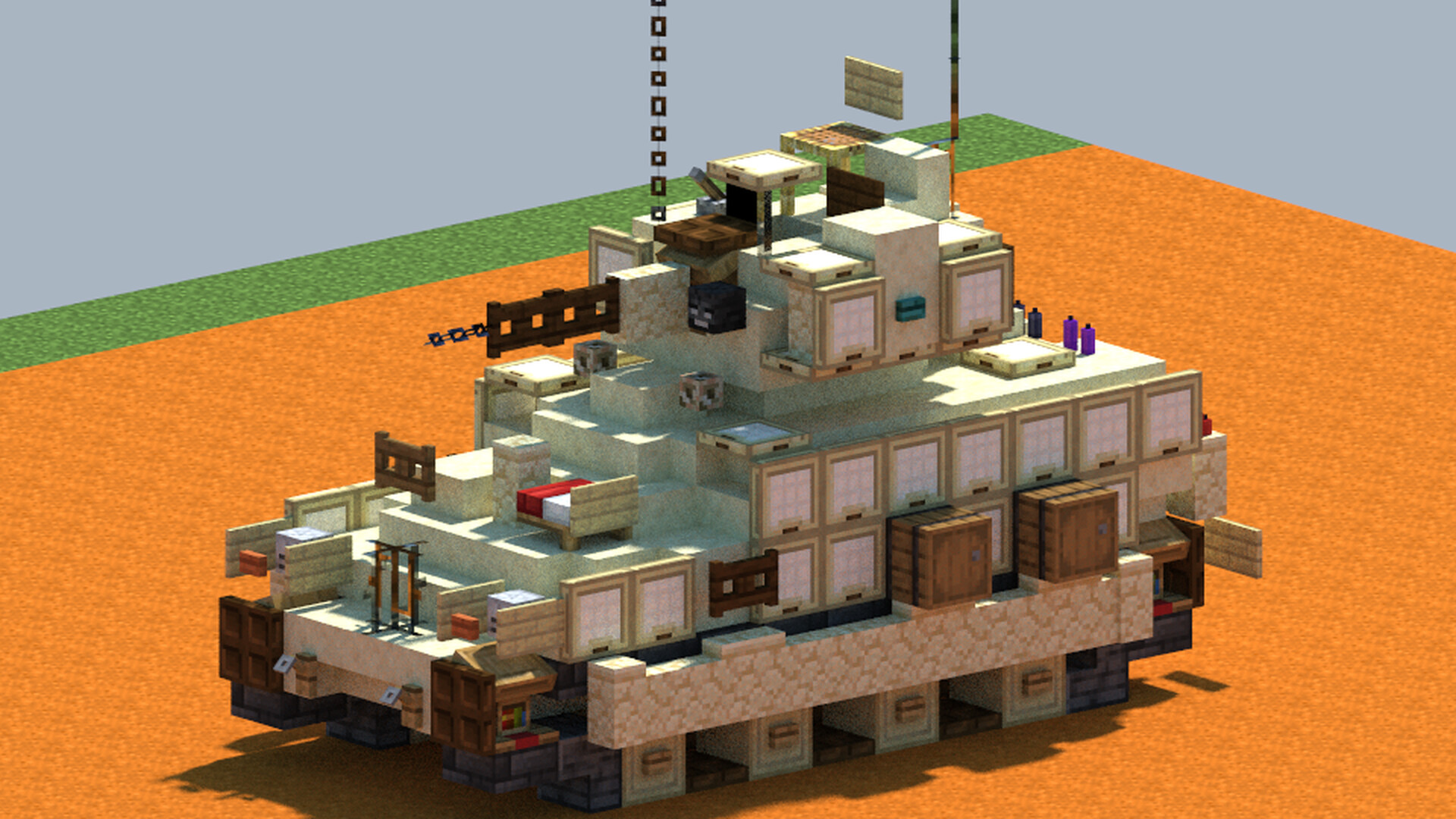 M2/M3 bradley Fighting Vehicle [With Download] Minecraft Map