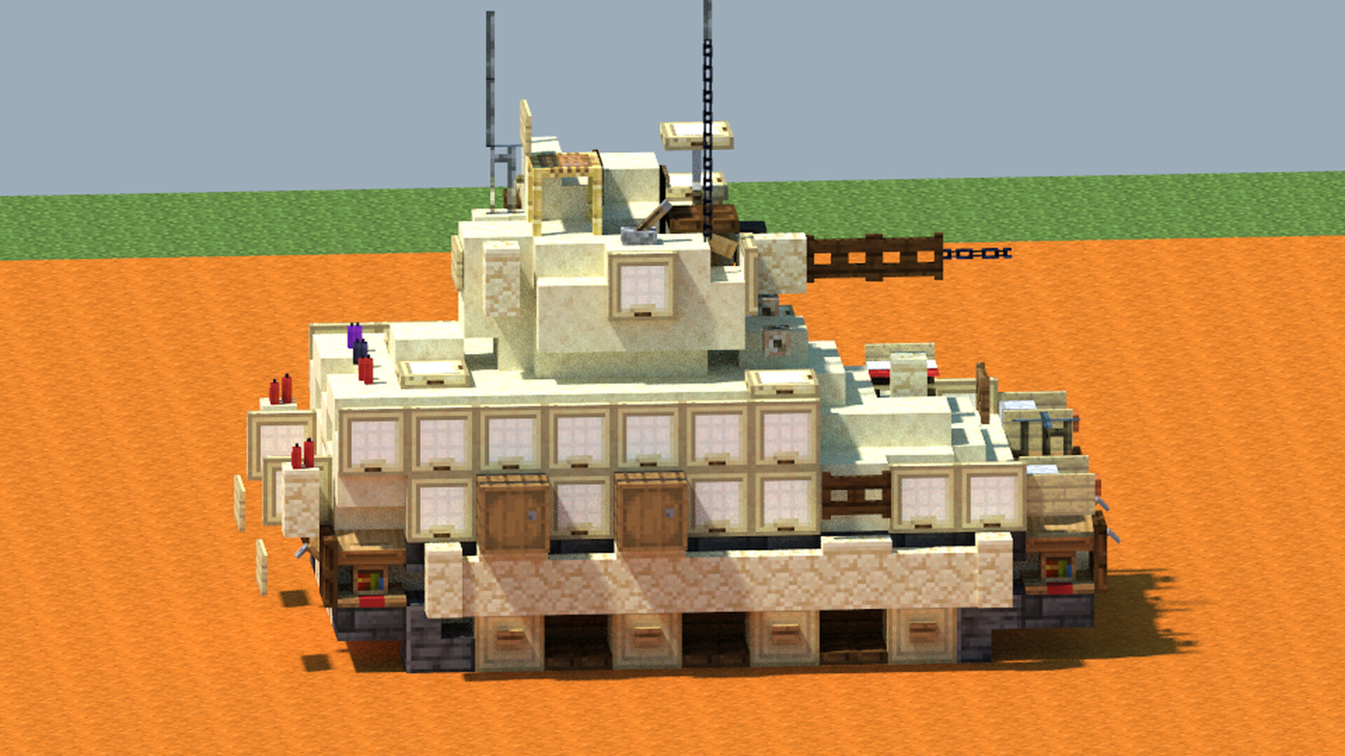 M2/M3 bradley Fighting Vehicle [With Download] Minecraft Map