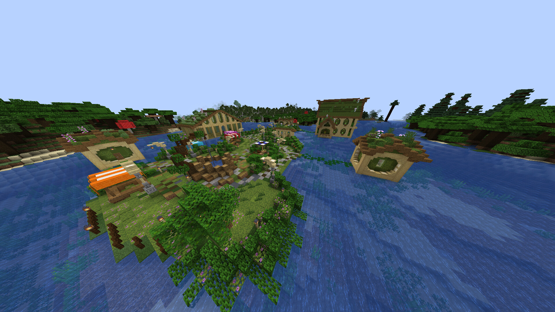 Small Green Village Minecraft Map