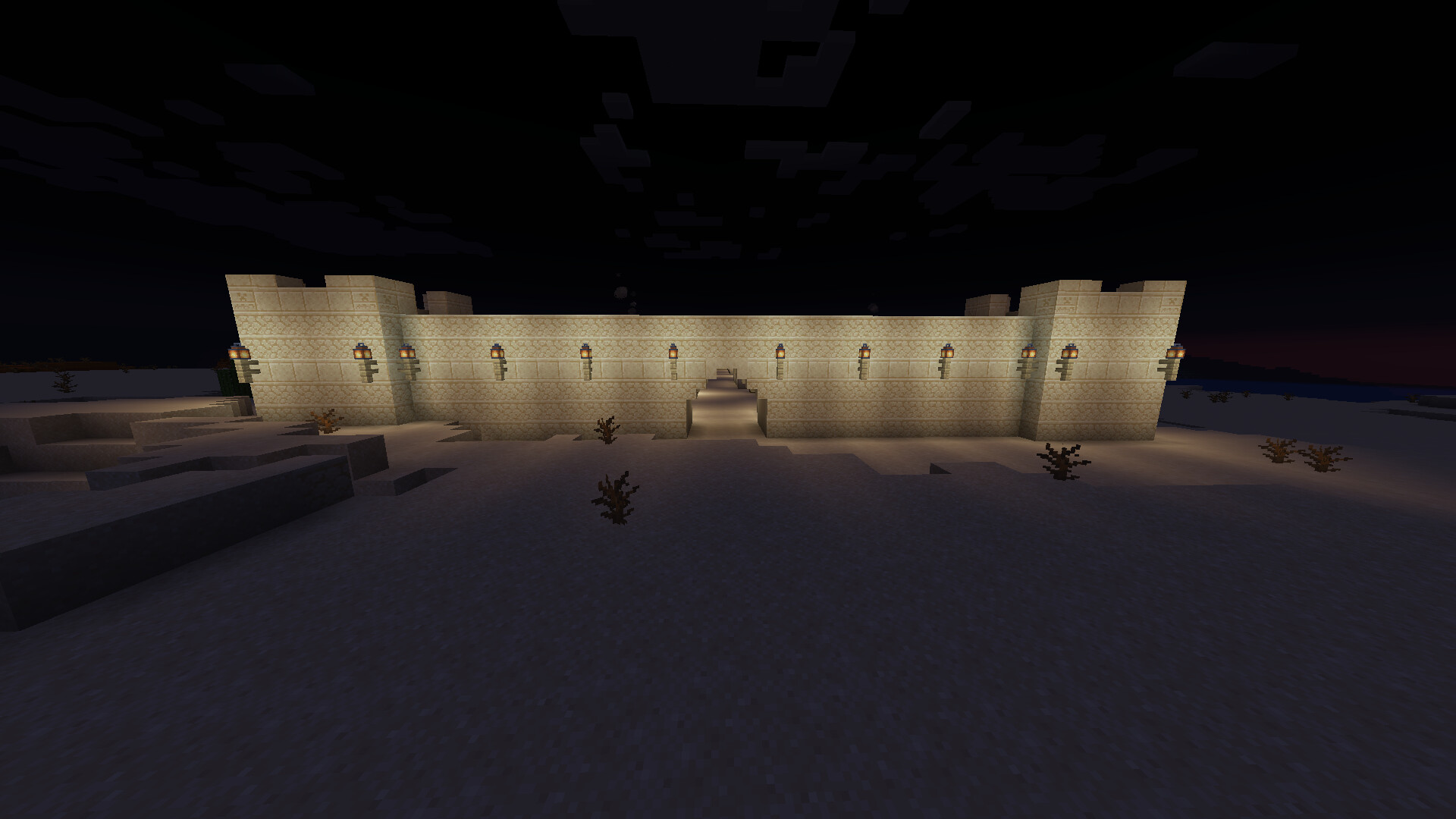 Arab Town With Temple Minecraft Map