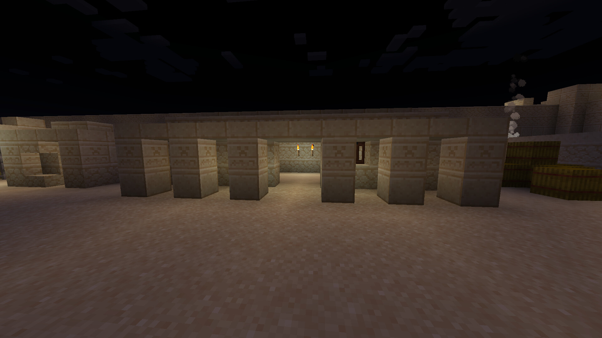 Arab Town With Temple Minecraft Map