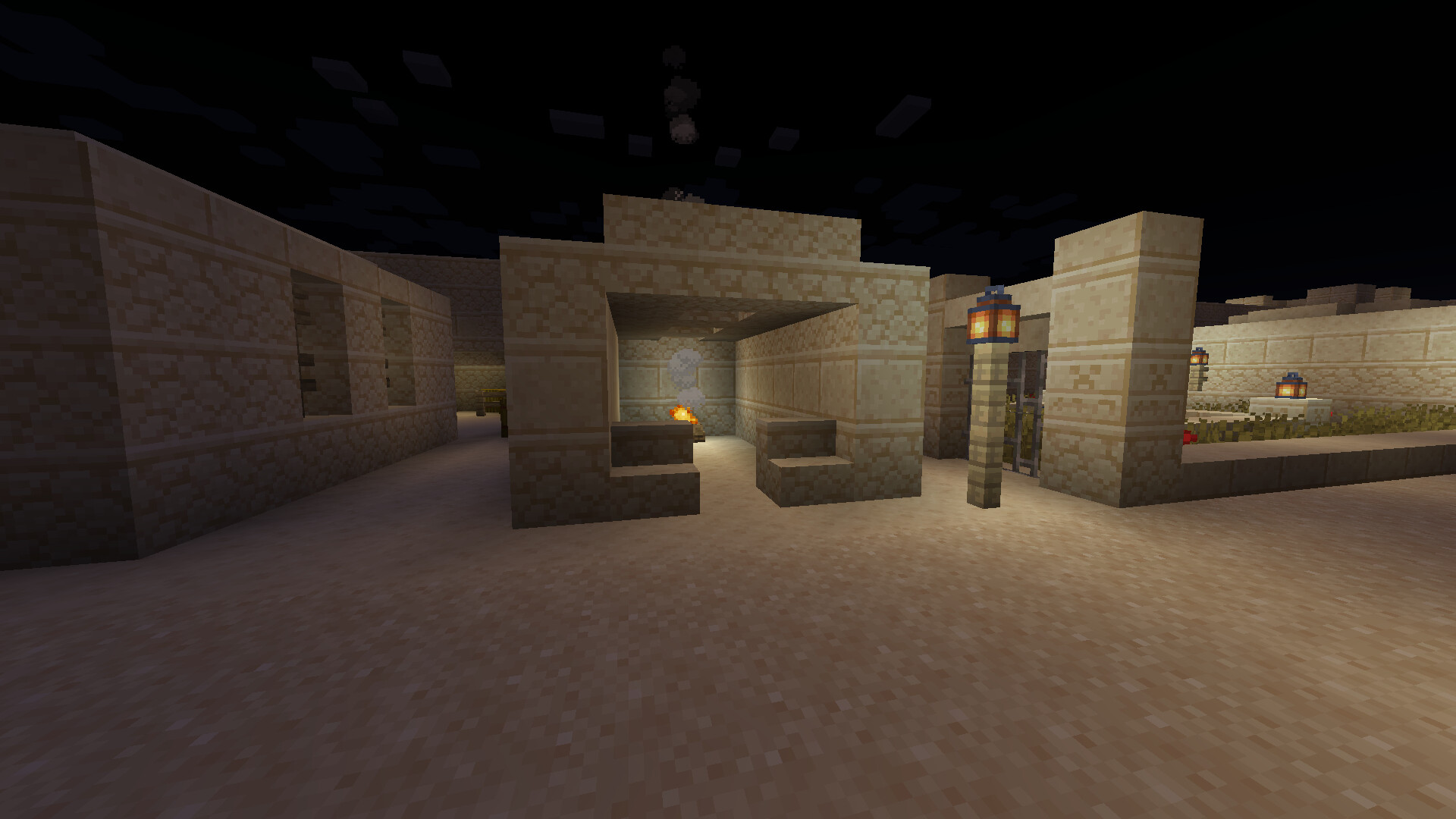 Arab Town With Temple Minecraft Map