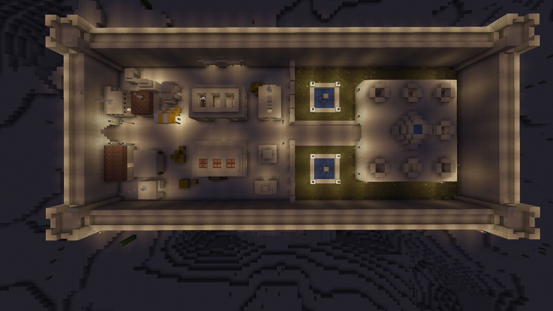 Arab Town With Temple Minecraft Map