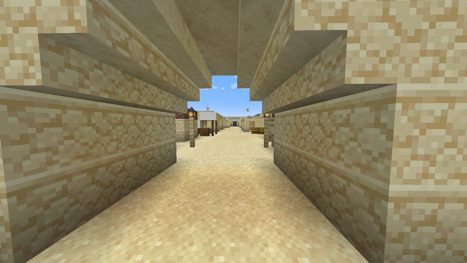 Arab Town With Temple Minecraft Map