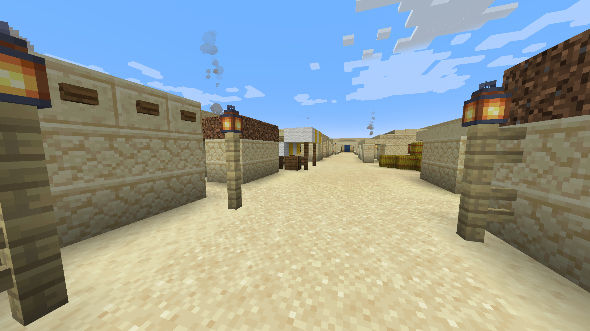 Arab Town With Temple Minecraft Map
