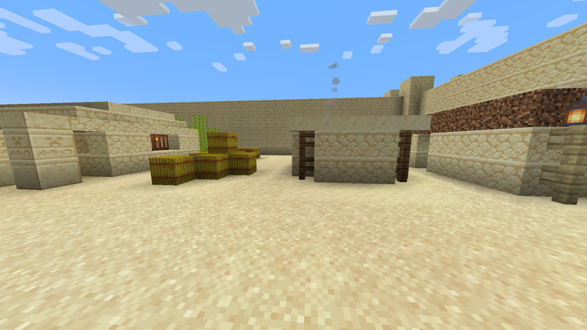 Arab Town With Temple Minecraft Map