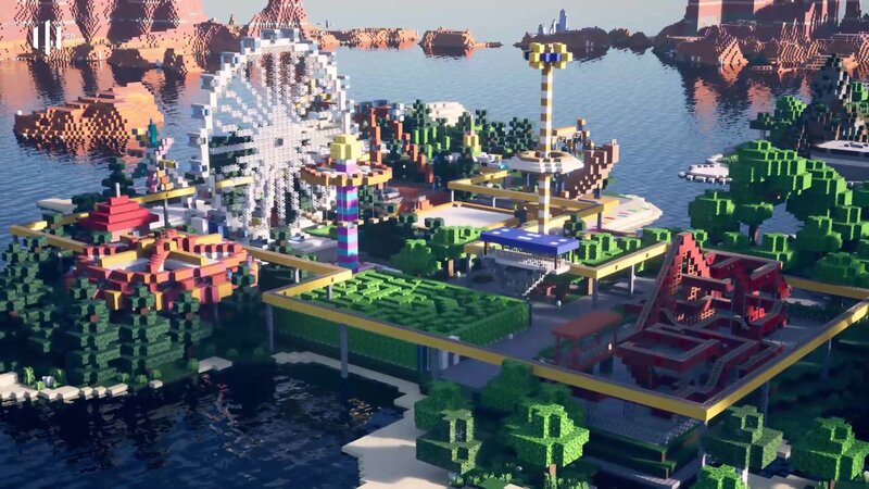 WZA City series. [8 years, 3 cities] Minecraft Map