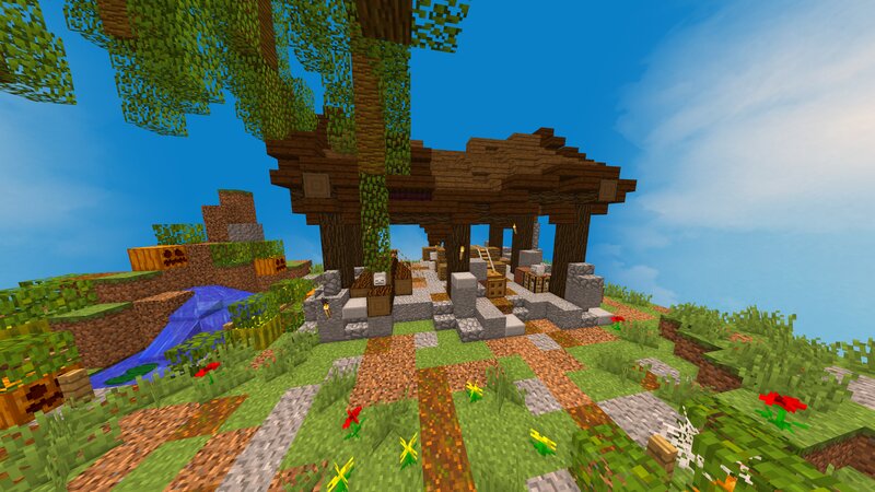 🌞SKYBLOCK ISLAND Minecraft Map