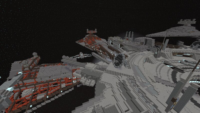 Imperial Fondor (Star Wars planet) Minecraft Map