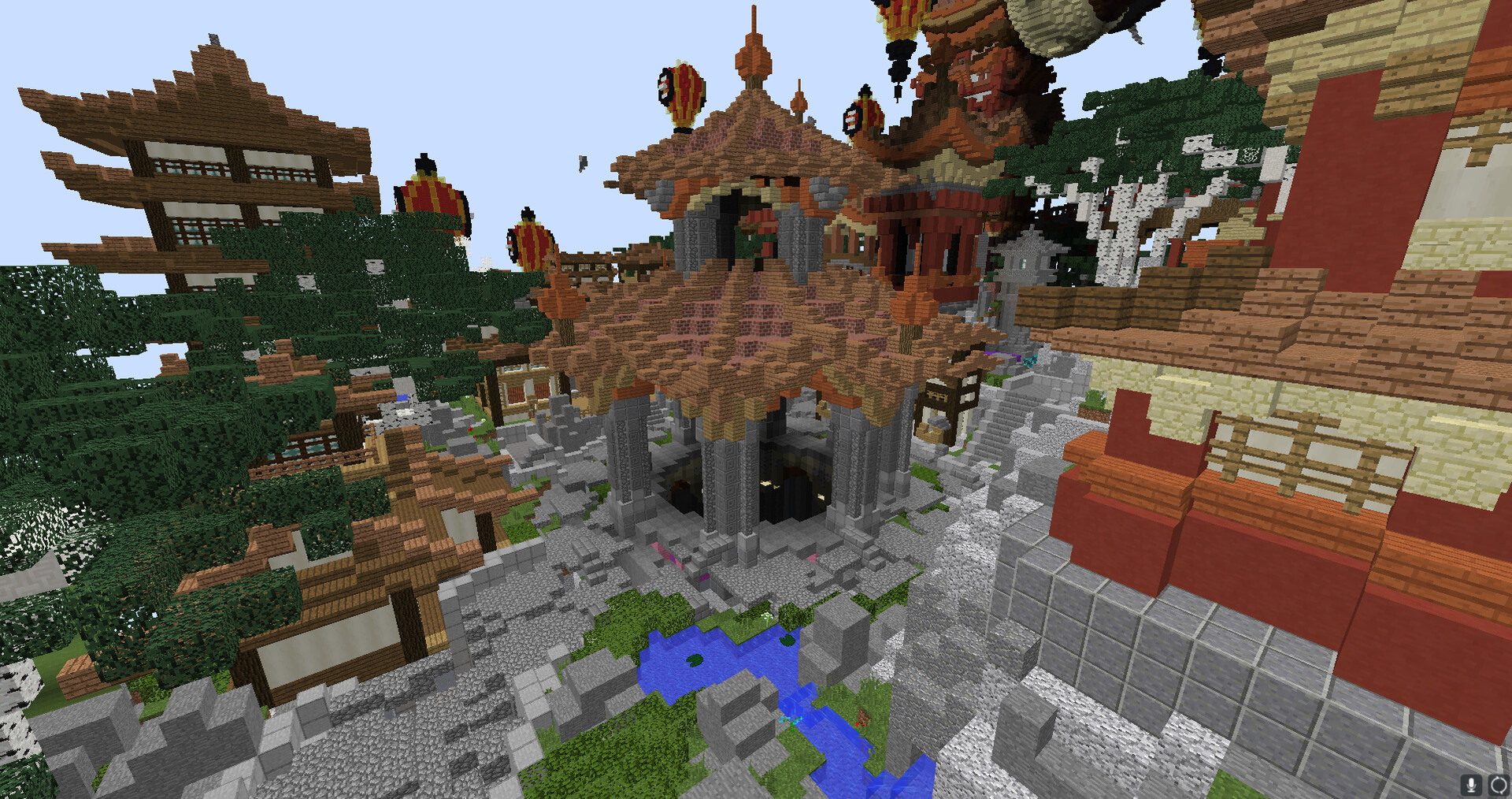 Ninja Hideout Minecraft Map