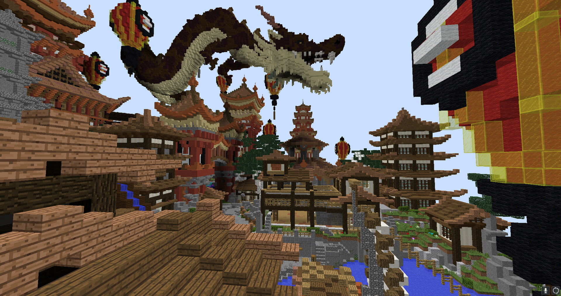 Ninja Hideout Minecraft Map