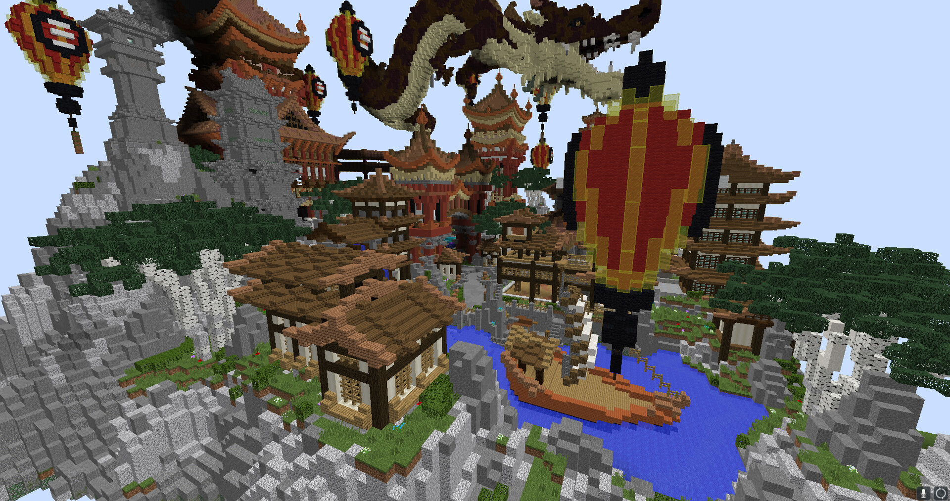 Ninja Hideout Minecraft Map