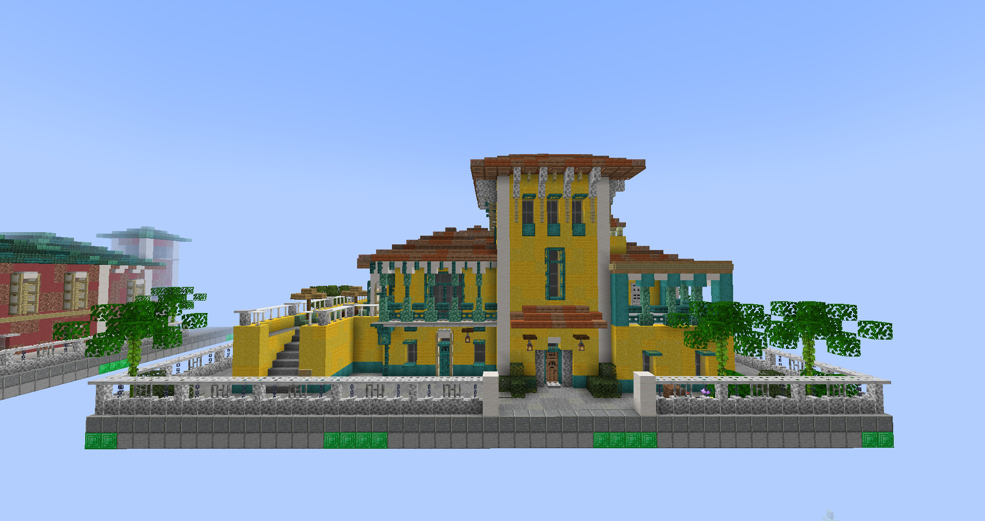 Tropico 6 Mansion Minecraft Map