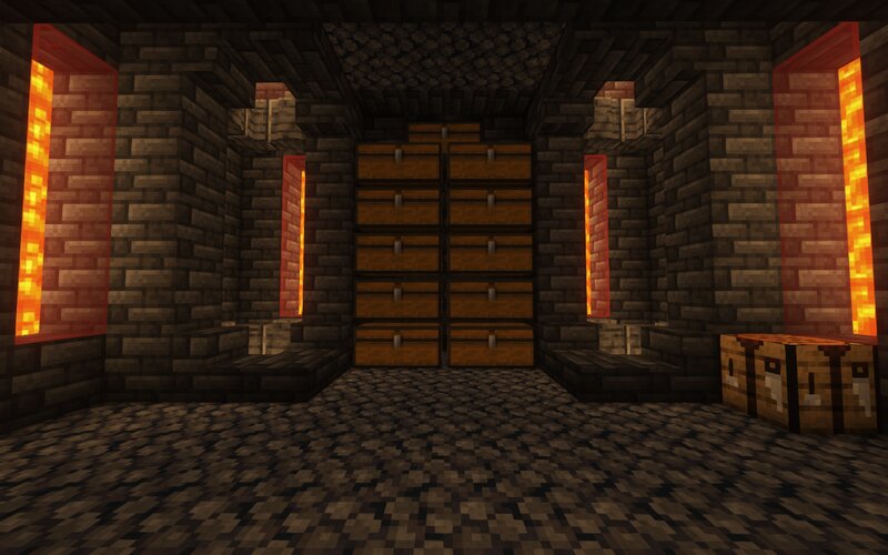 More screen shots from the cave base Minecraft Map