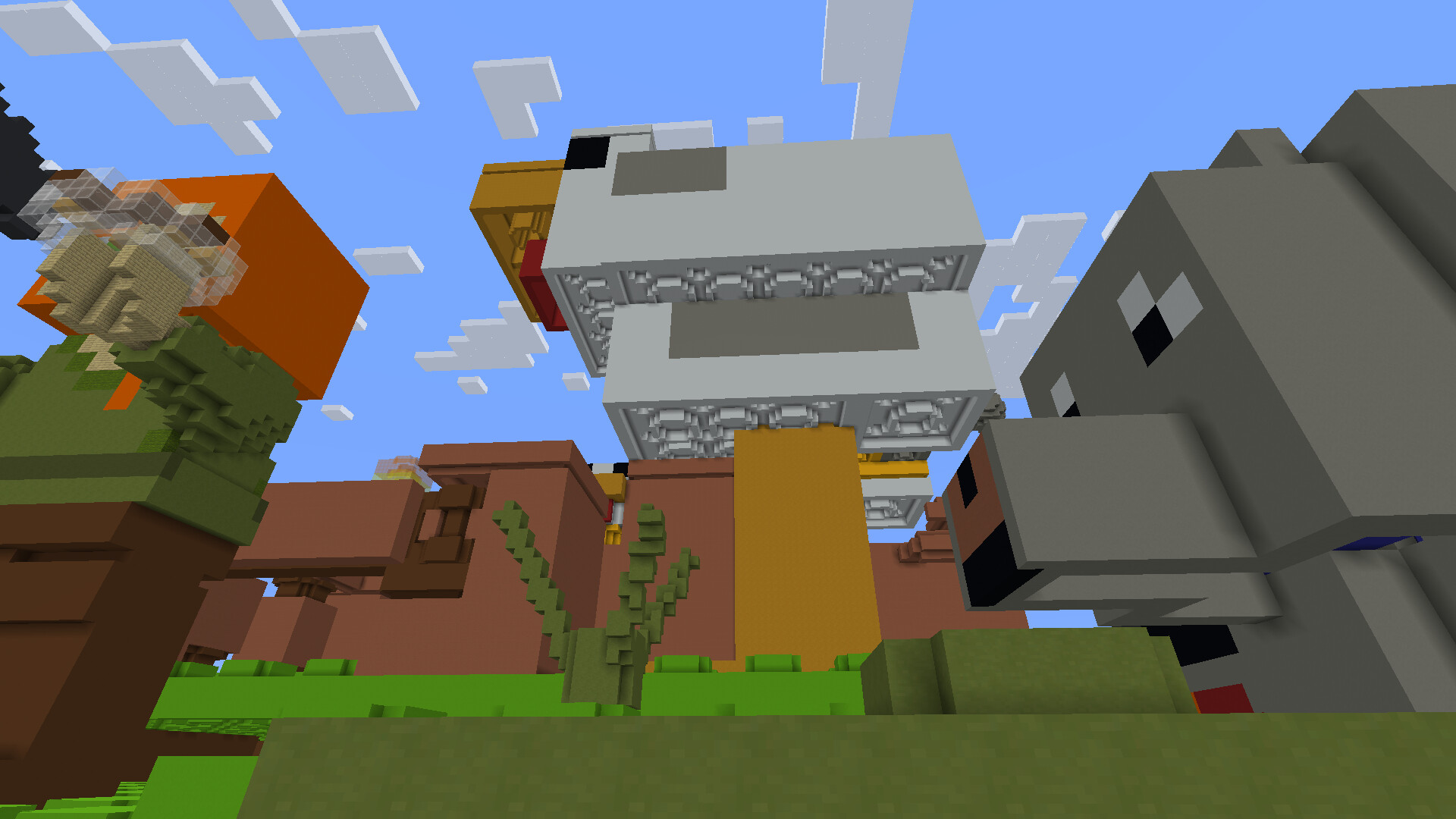 LEGO Set 21140: The Chicken Coop Minecraft Map