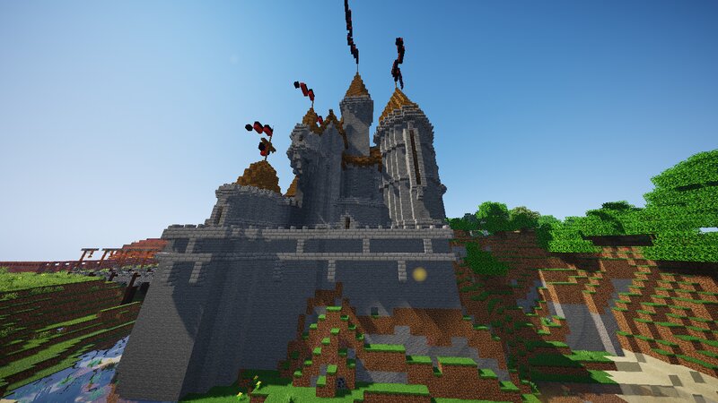 Castle Of Medieval Village Minecraft Map
