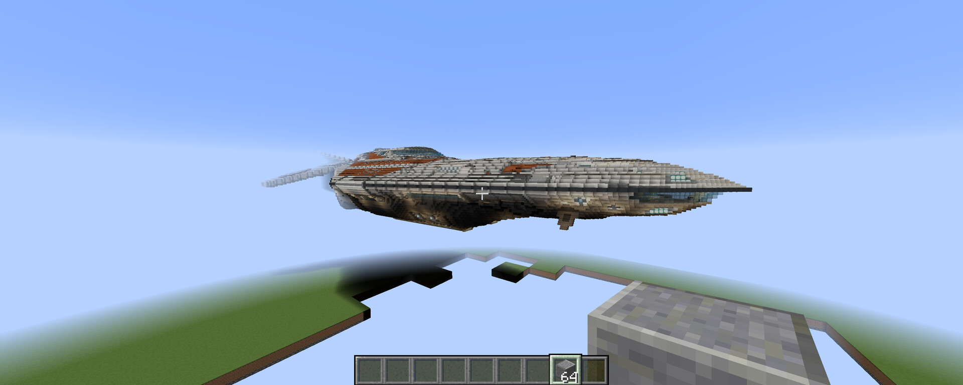 A Spaceship Minecraft Map