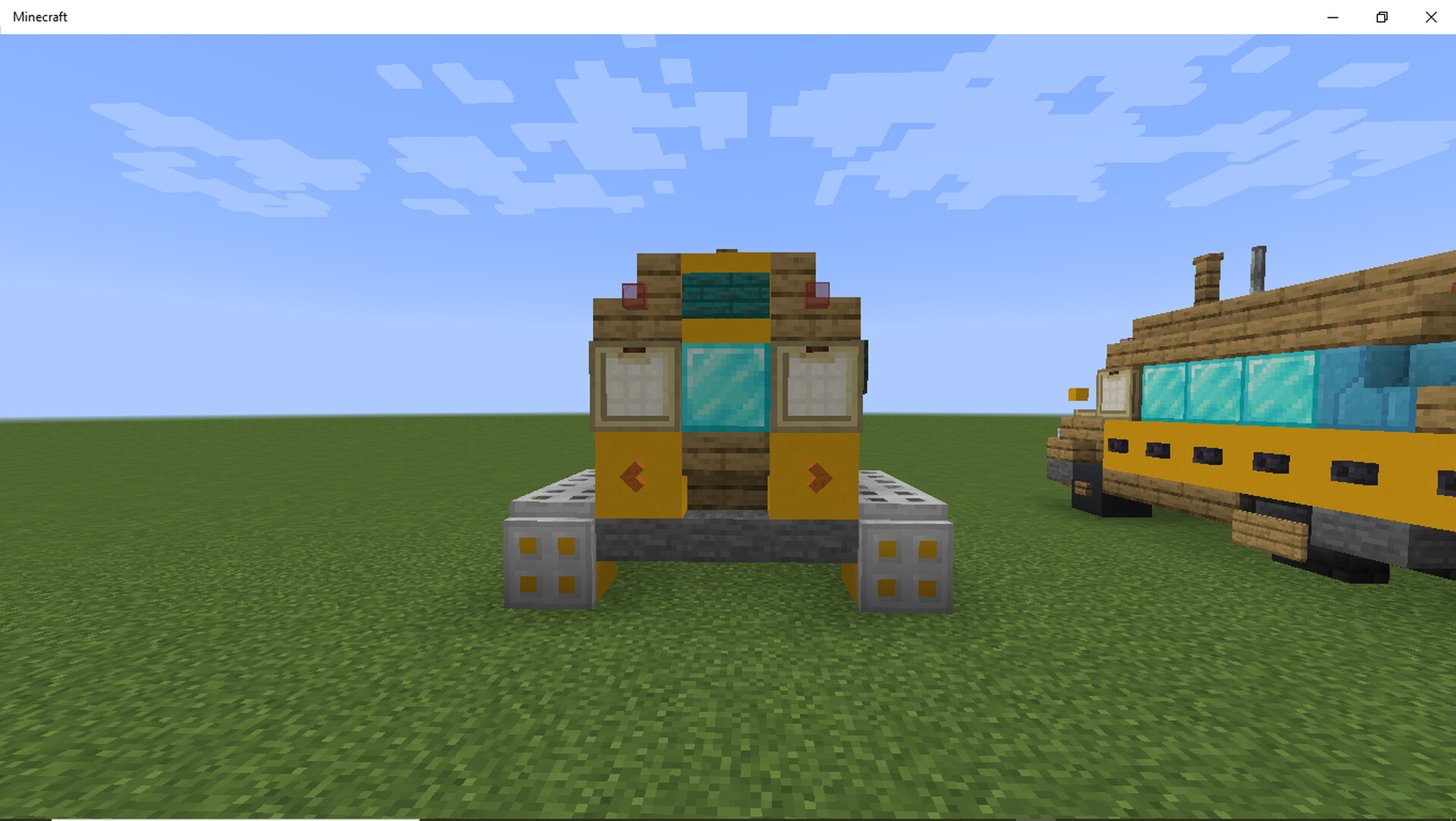 The Magic School Bus 1:1 scale (includes a few variations) Minecraft Map
