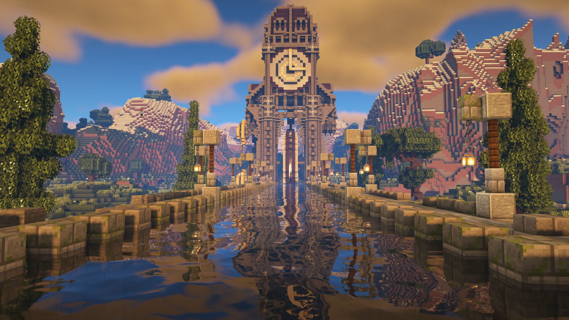 Steampunk Village by Sky Blue Creation Minecraft Map
