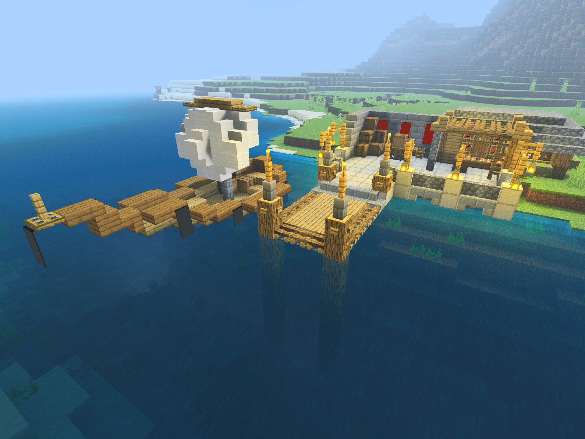 Seaside Docks Minecraft Map