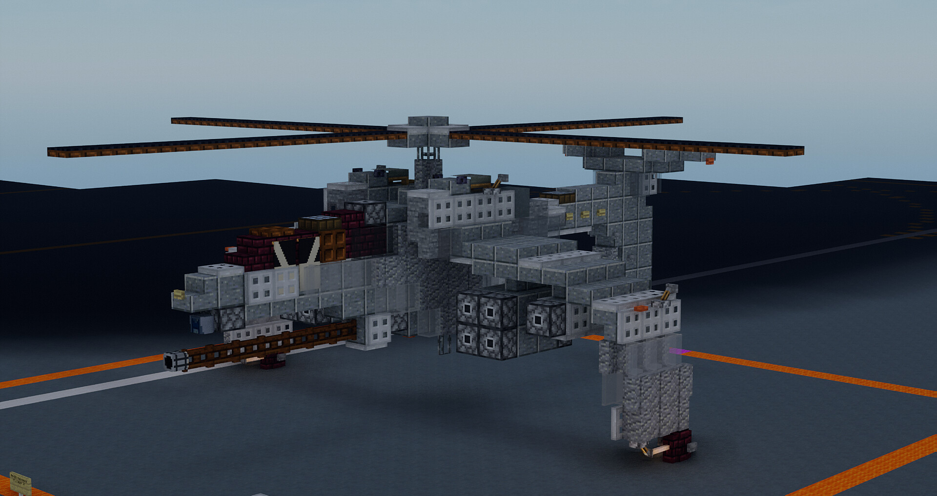 AH-88 Hellhound (From Patlabor) Minecraft Map