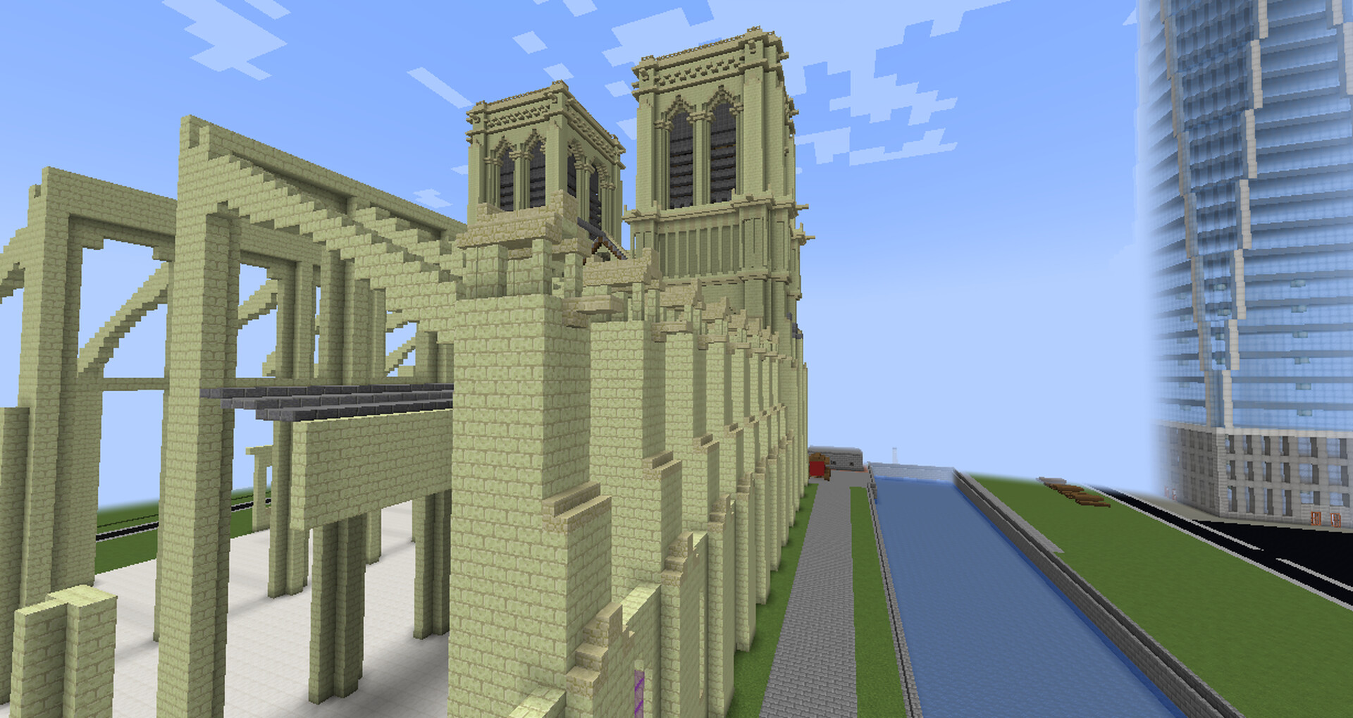 Notre-Dame Minecraft Map