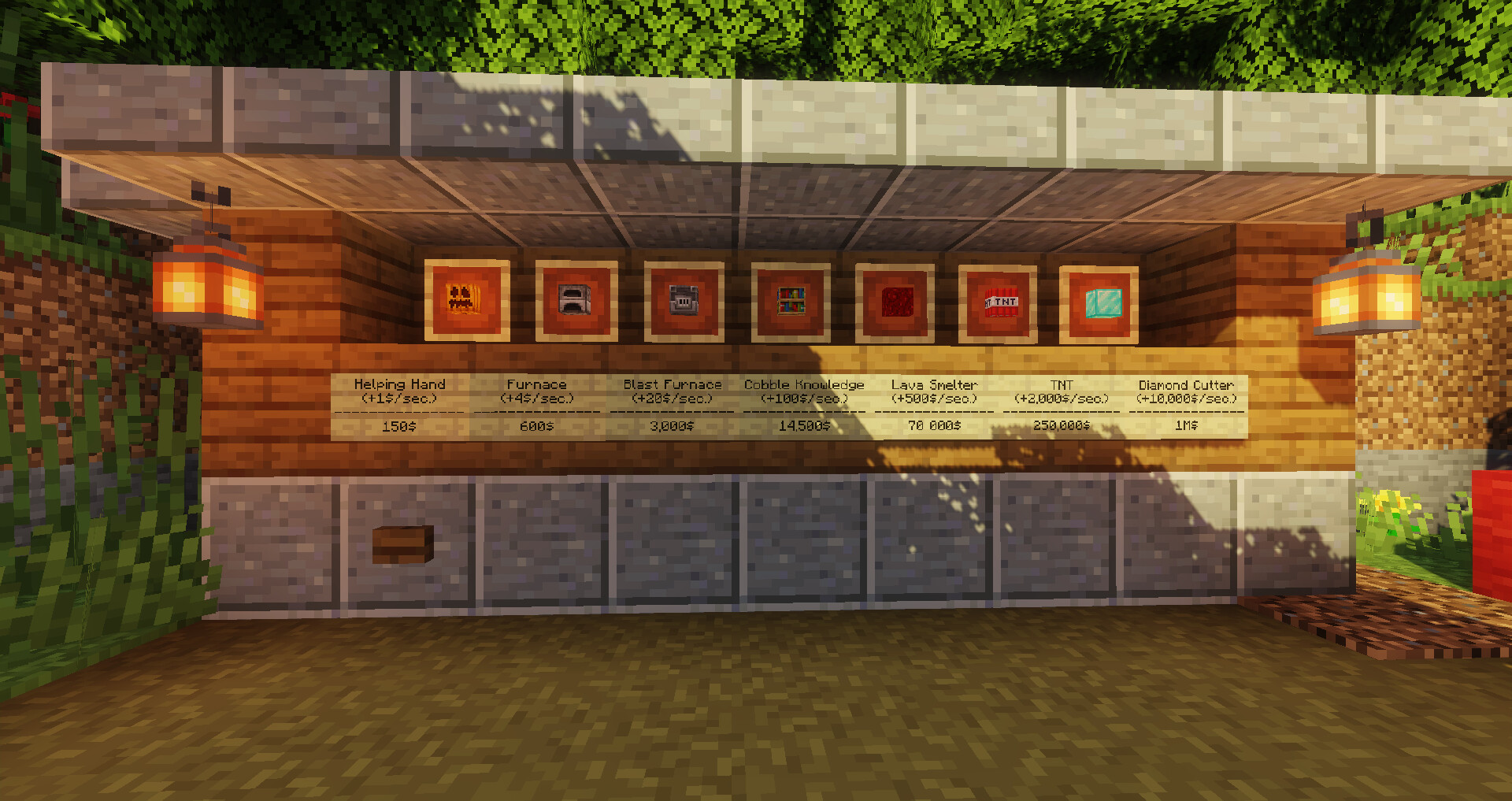 Quarry Miner Clicker Minecraft Map