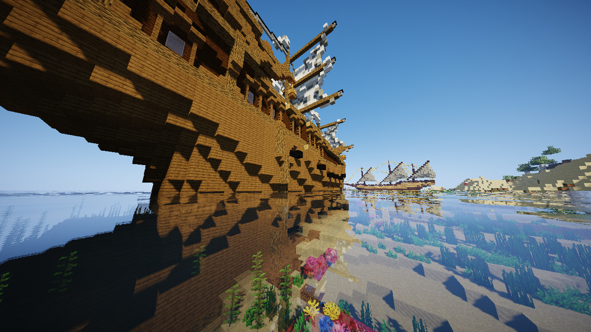 Medieval Merchants Boat Minecraft Map