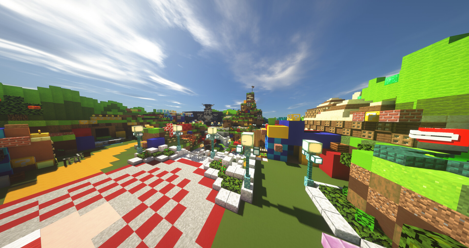 Super Nintendo World Japan | 1:1 Recreation Minecraft Map