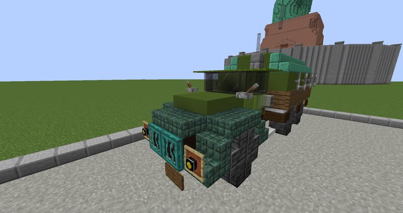 Truck ZIL-131 [Schem] Minecraft Map