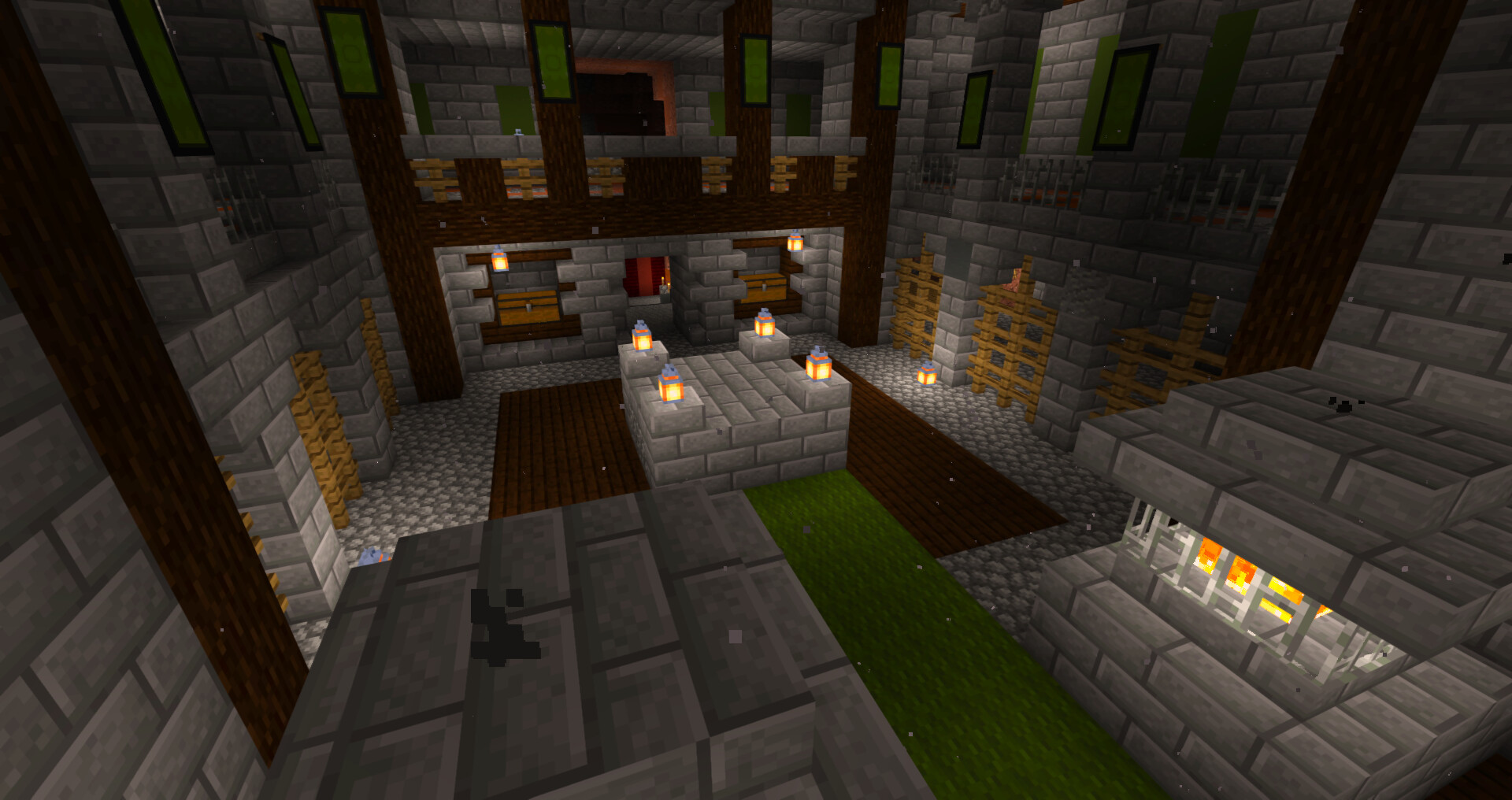 Flaming Fortress Dungeon Minecraft Map