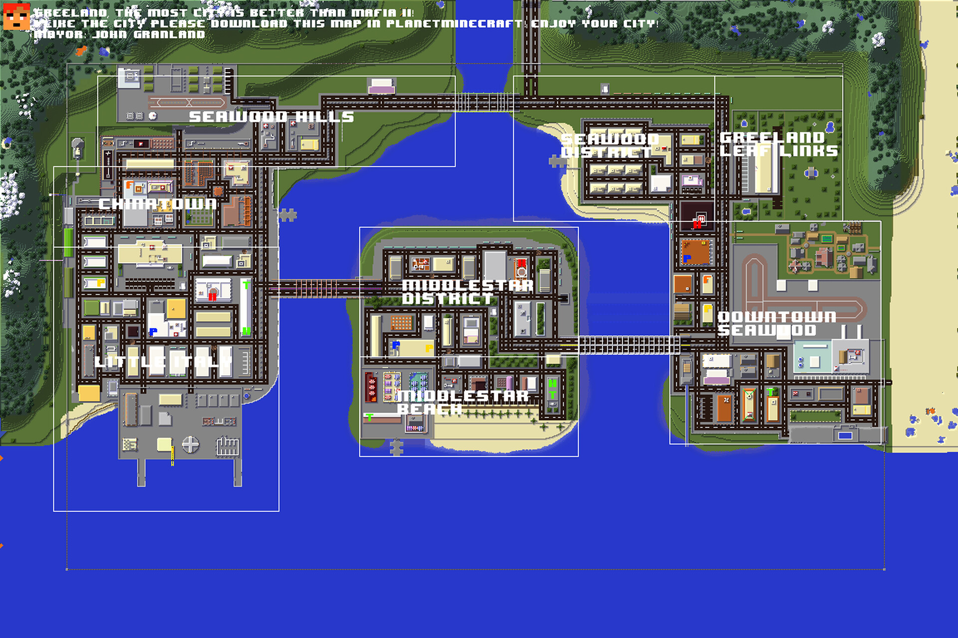 Greeland, Greenland Minecraft Map