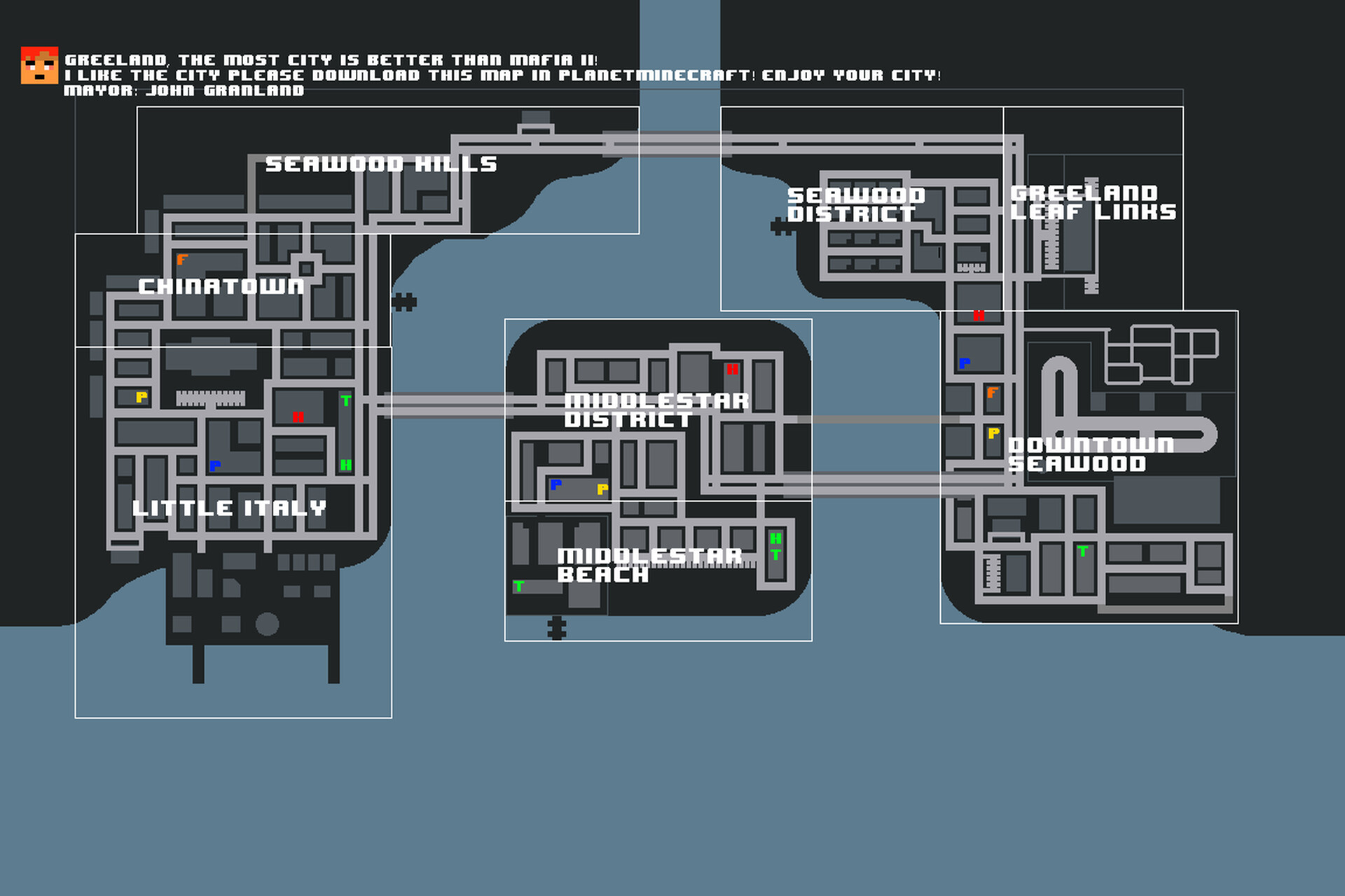 Greeland, Greenland Minecraft Map